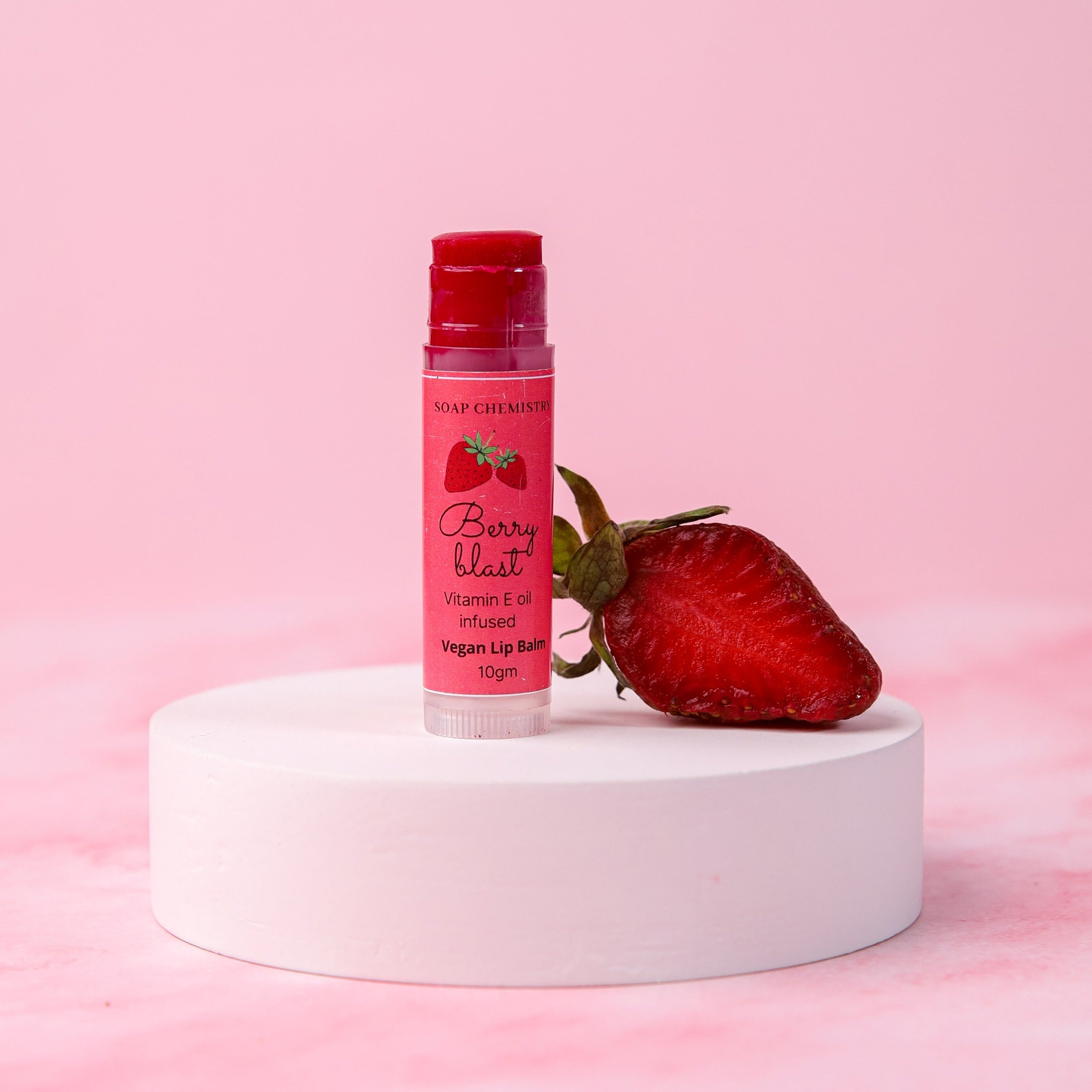 Berry Blast (pink-tinted) – Lip Balm