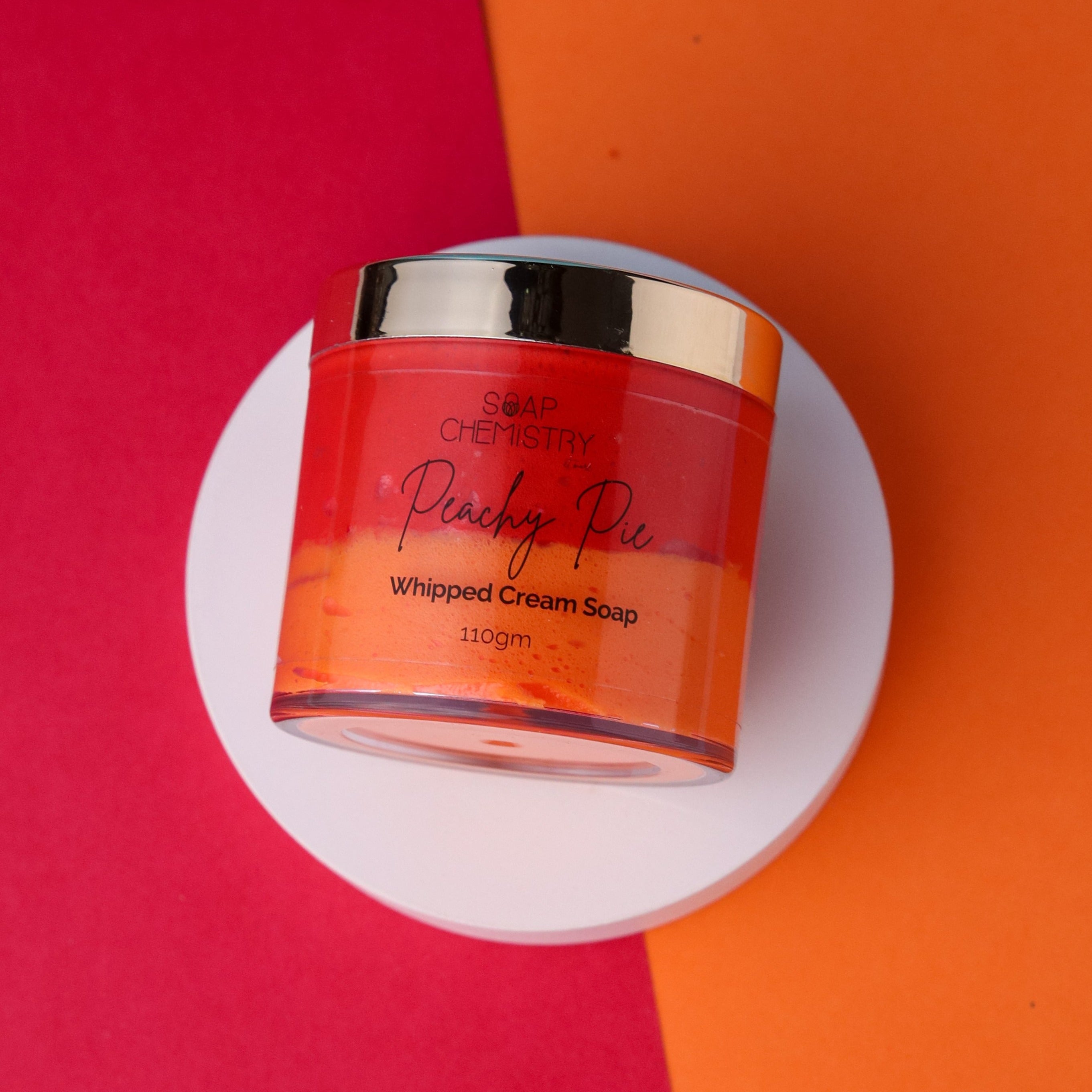 Peachy Pie Whipped Cream Soap